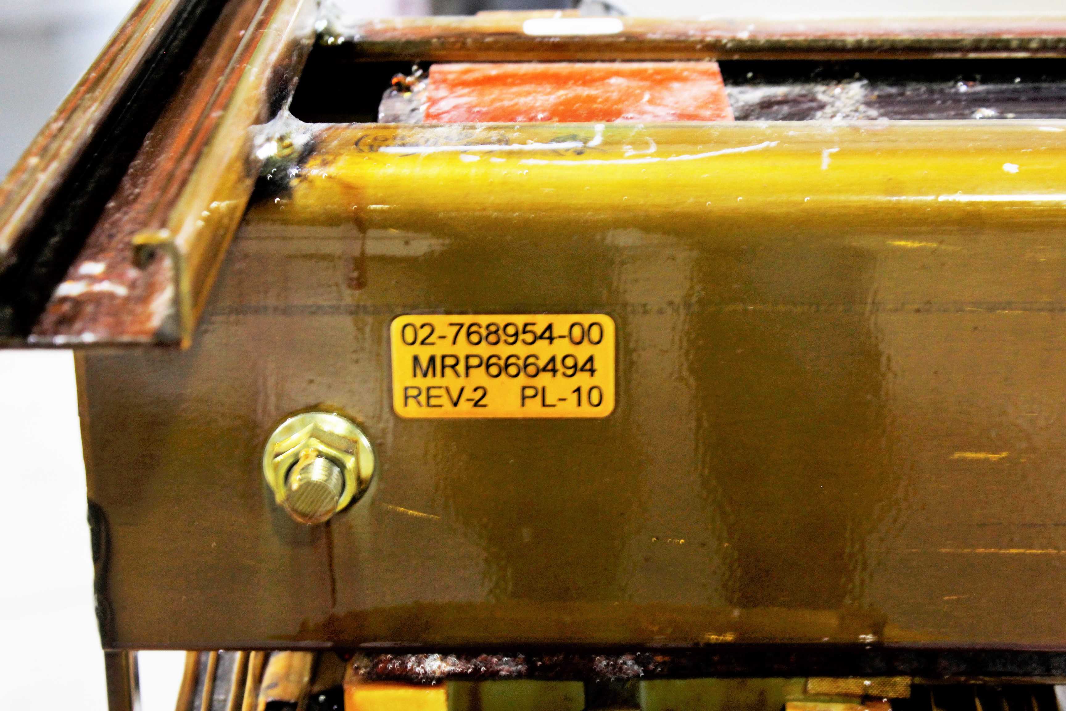 Liebert EM-1 12-794446-01 Rev 4 Transformer 02-768954-00 MRP666494 Rev ...