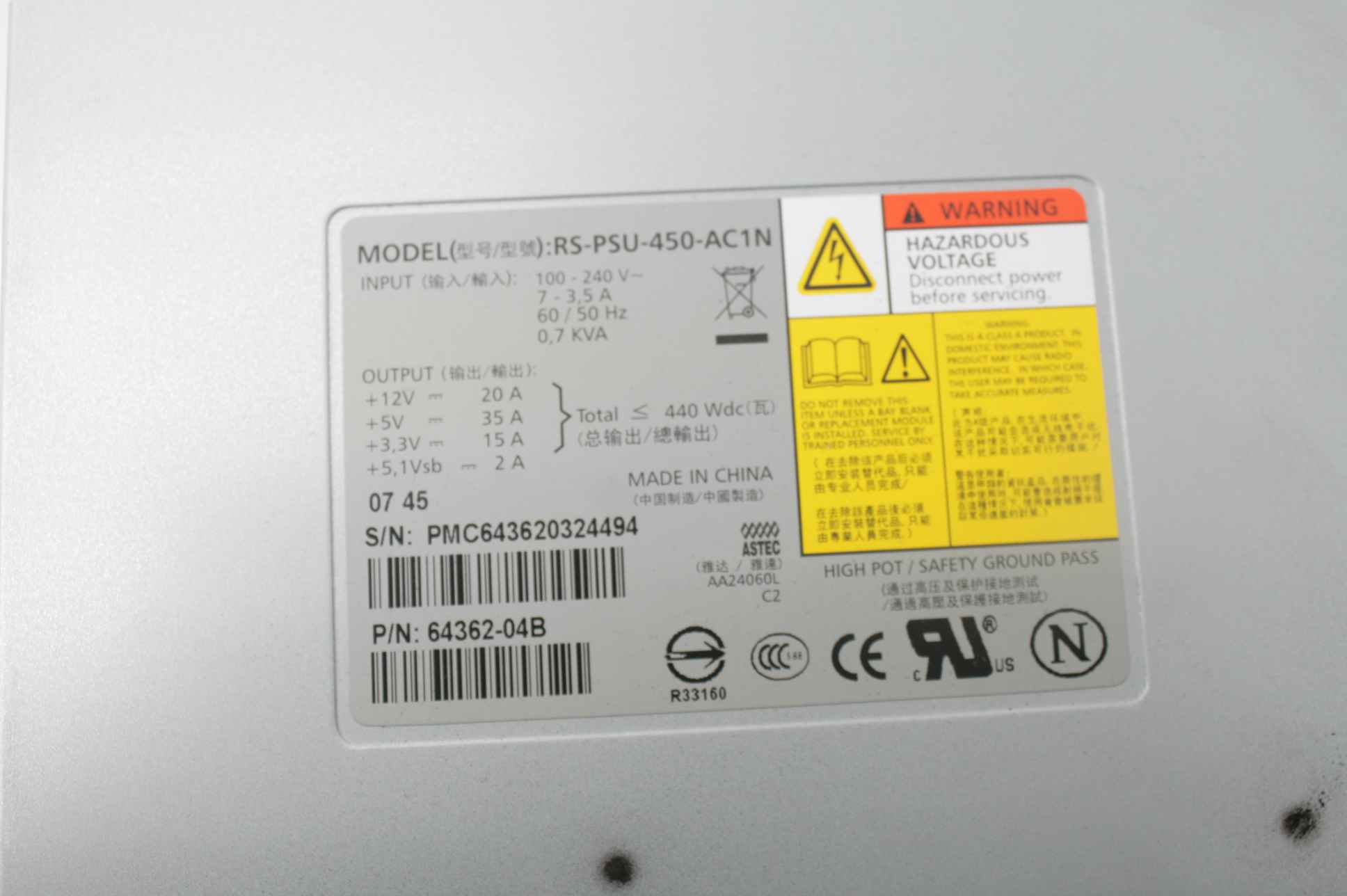 NetApp NAF-0601 Filer, FULL SYSTEM FAS3040 Filer w/ 6x NetApp DS14MK4 ...