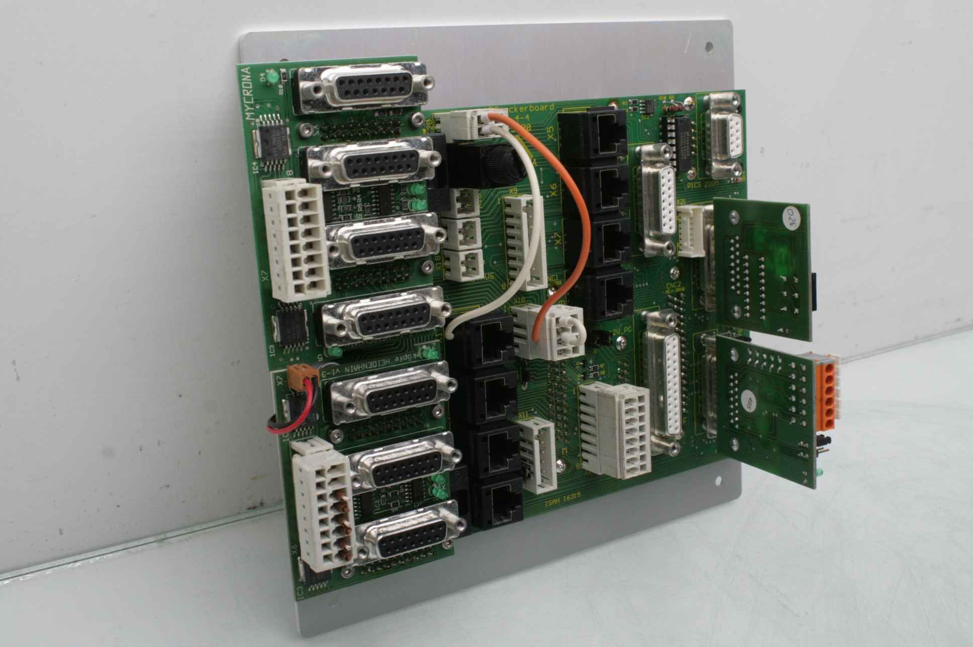 Mycrona Frontplatte CMM Motion Control Board, MCU 3000, PSteckerboard ...