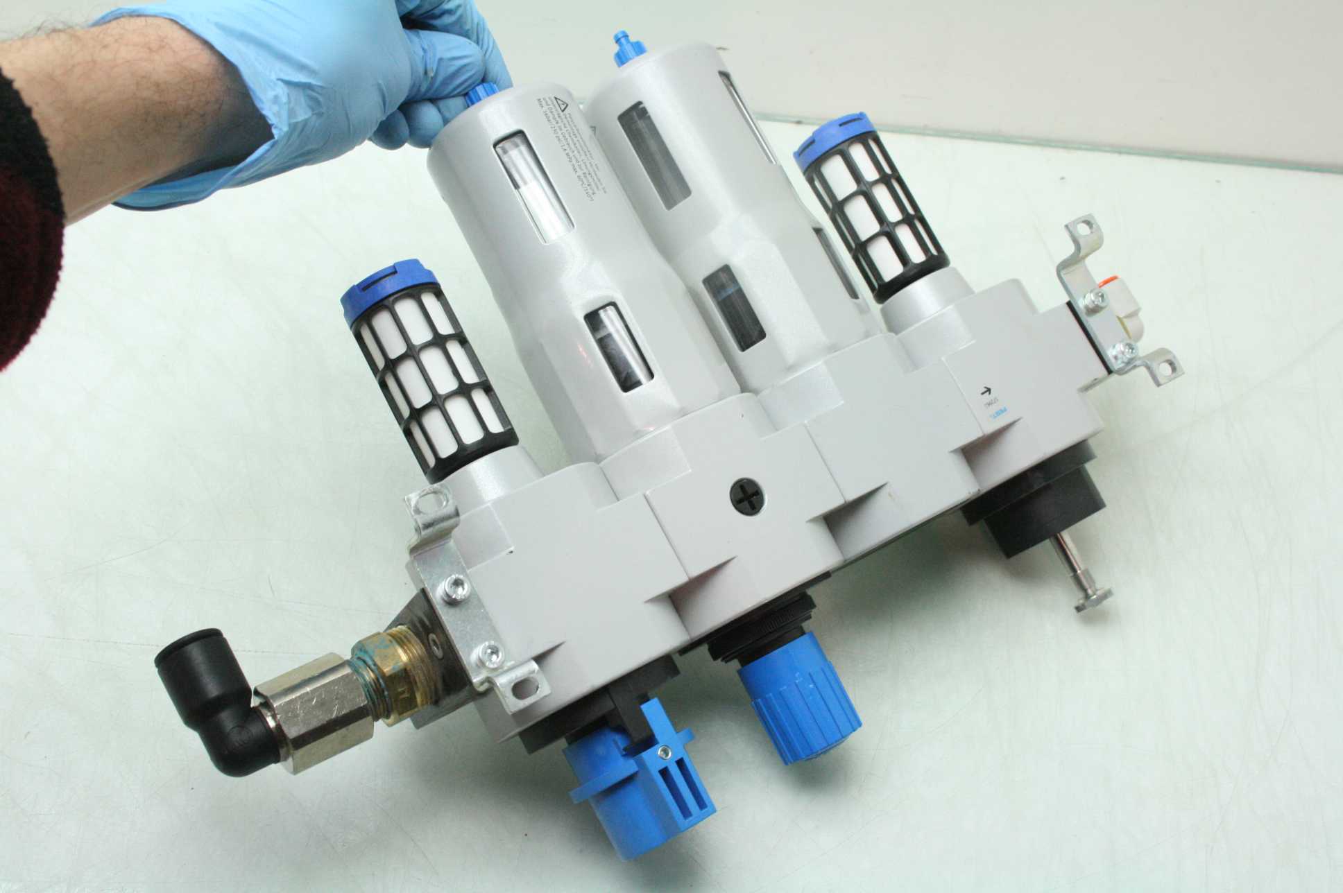 Festo Pneumatic FRL Filter HE-3/4-D-MAXI-N Regulator LFR-D-7-MAXI LF-D ...